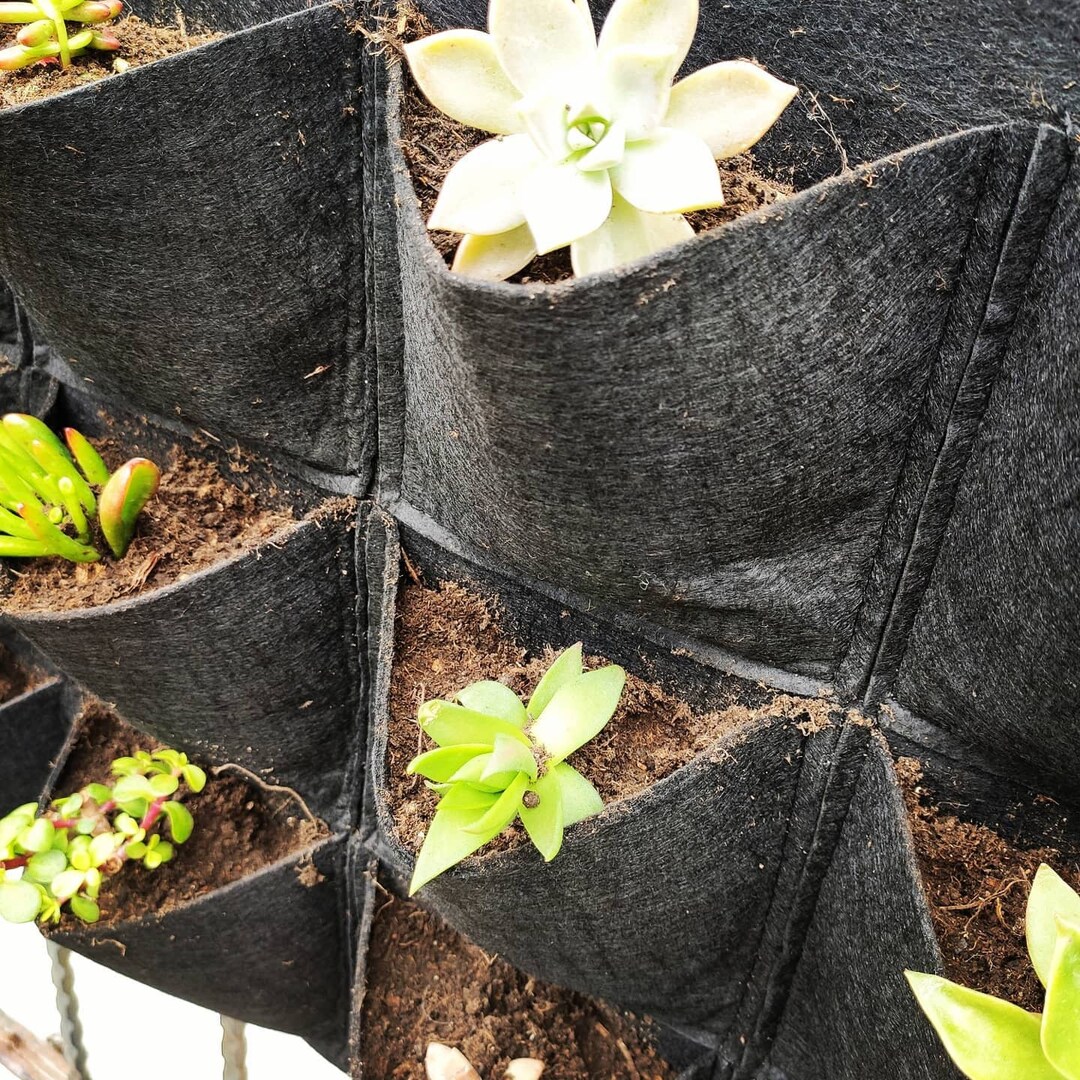 Felt Pot , Felt Flower Pot , Terrace Decor , Garden Decor , Felt Wall ...