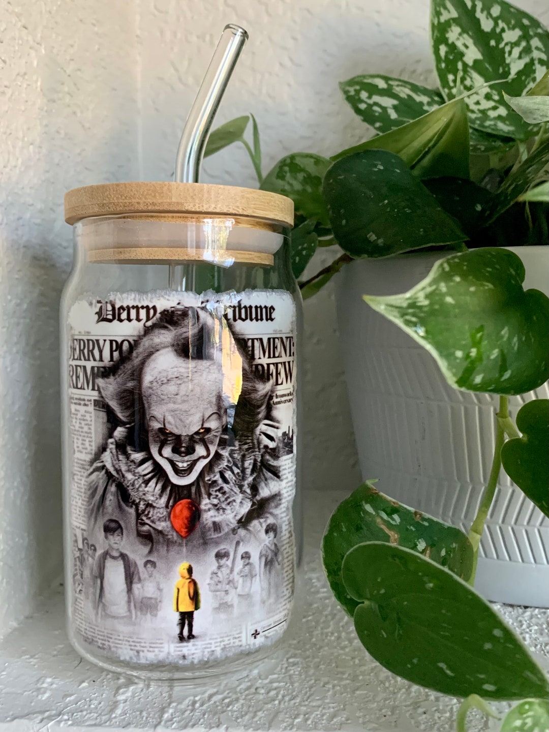 Pennywise Glass Can IT - Etsy