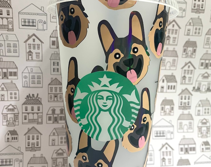 Dog Inspired Starbucks Cold Cup - Etsy
