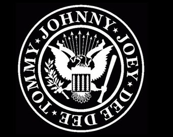Ramones Car Decal - Etsy