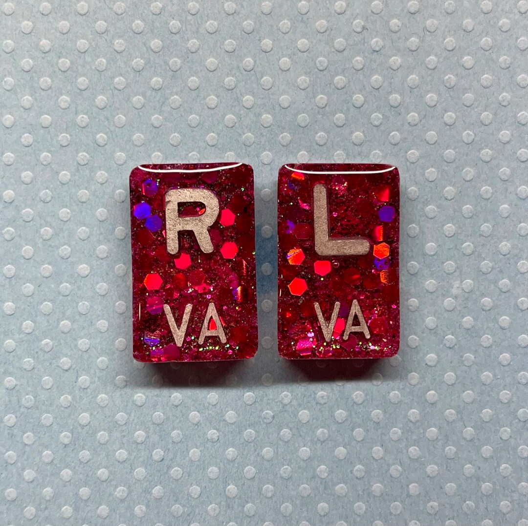 Rectangle Shaped X-ray Markers ~ Customizable Colors/glitters ~ X-ray ...
