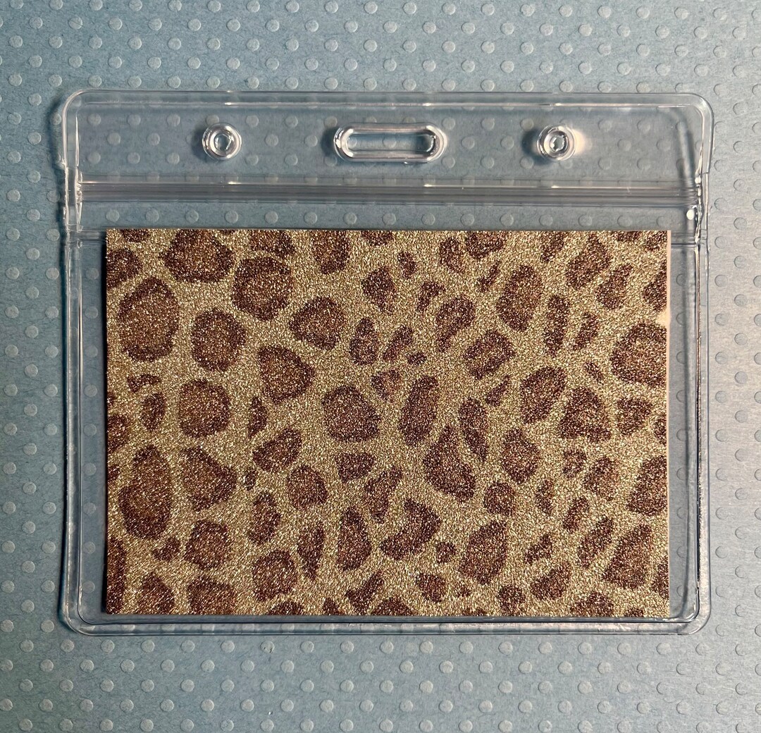 Cheetah Print Badge Buddy X-ray Marker Parker - Etsy