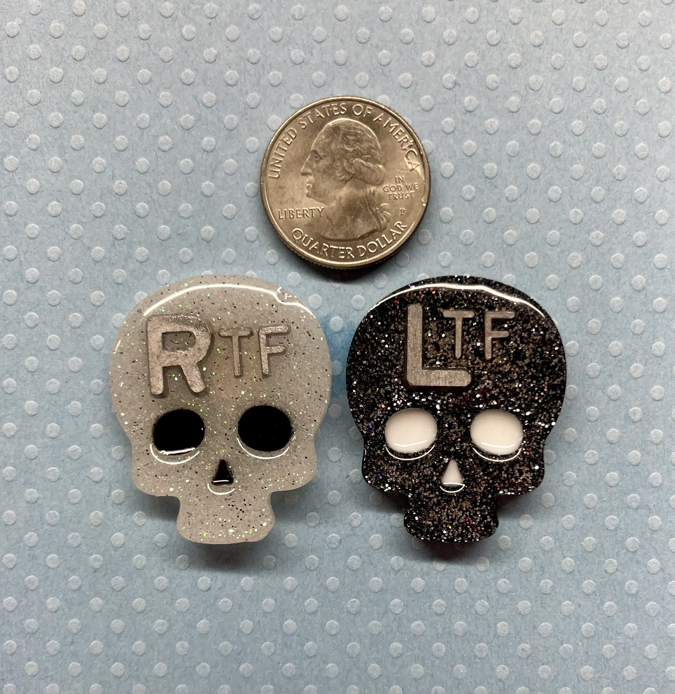 Skull X-ray Markers Skull Markers Radiology Skull Markers - Etsy