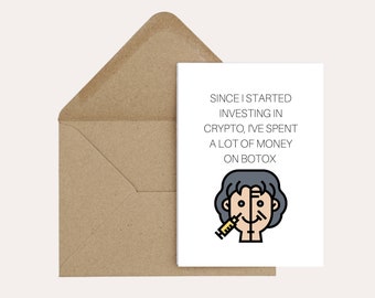 Funny Botox Card - Etsy