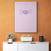 Pastel Pink and Purple Spider Halloween Digital Download Art Pastel ...