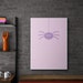 Pastel Pink and Purple Spider Halloween Digital Download Art Pastel ...