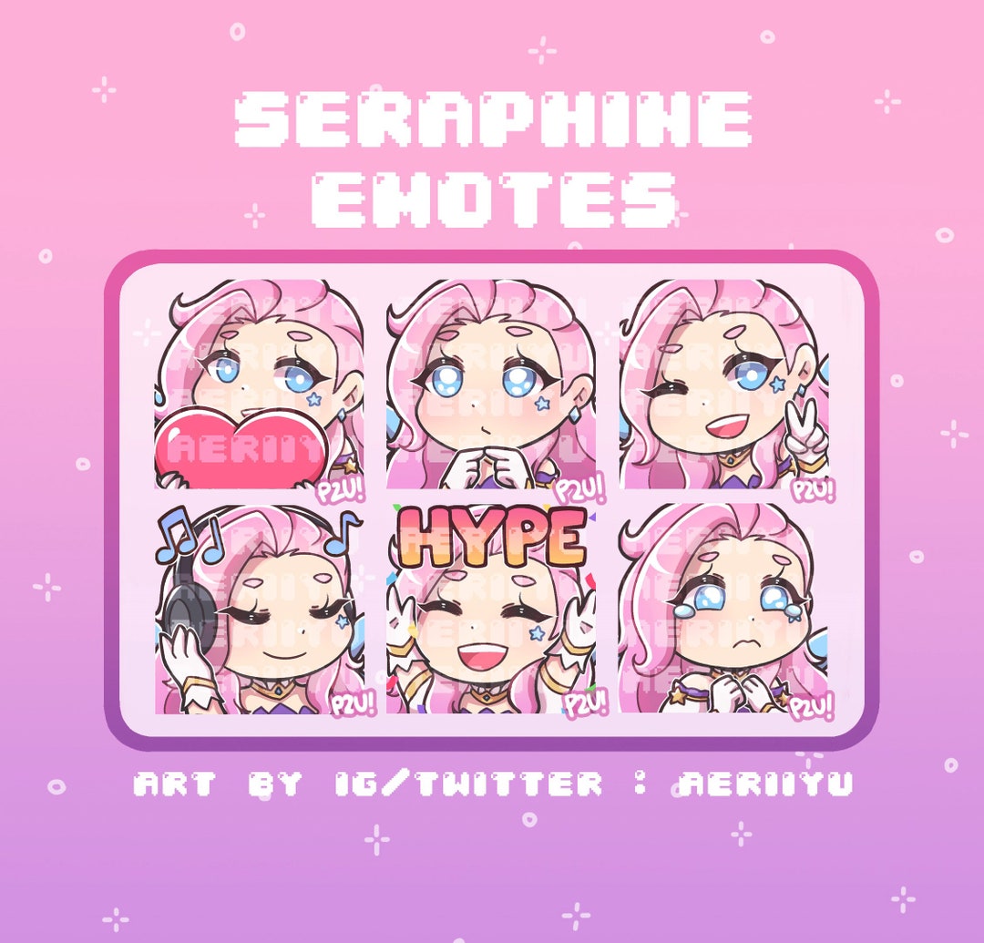 Seraphine Emotes - Etsy