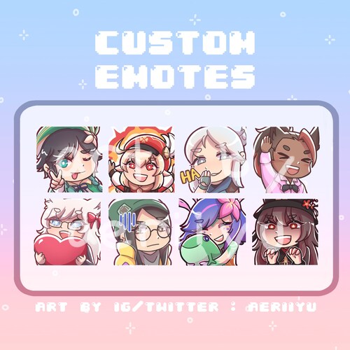 Custom Emotes - Etsy Canada