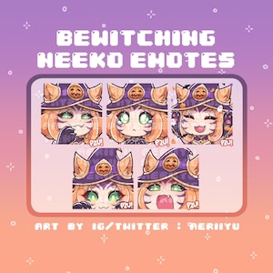 Bewitching Neeko Emotes for Twitch and Discord - Etsy