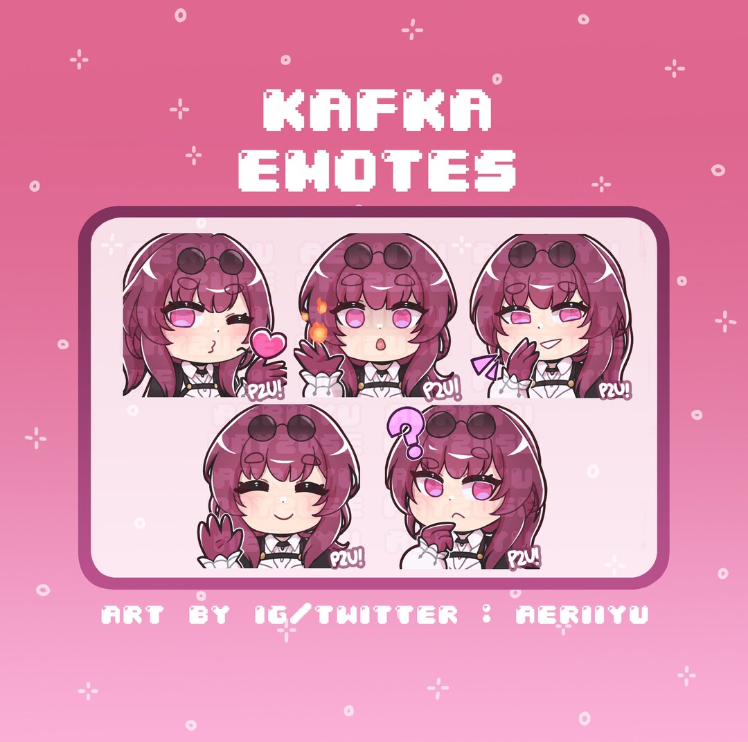 HSR Kafka Emotes - Etsy