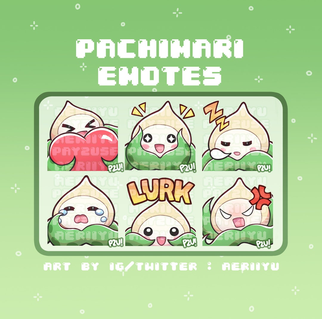 Pachimari Emotes - Etsy