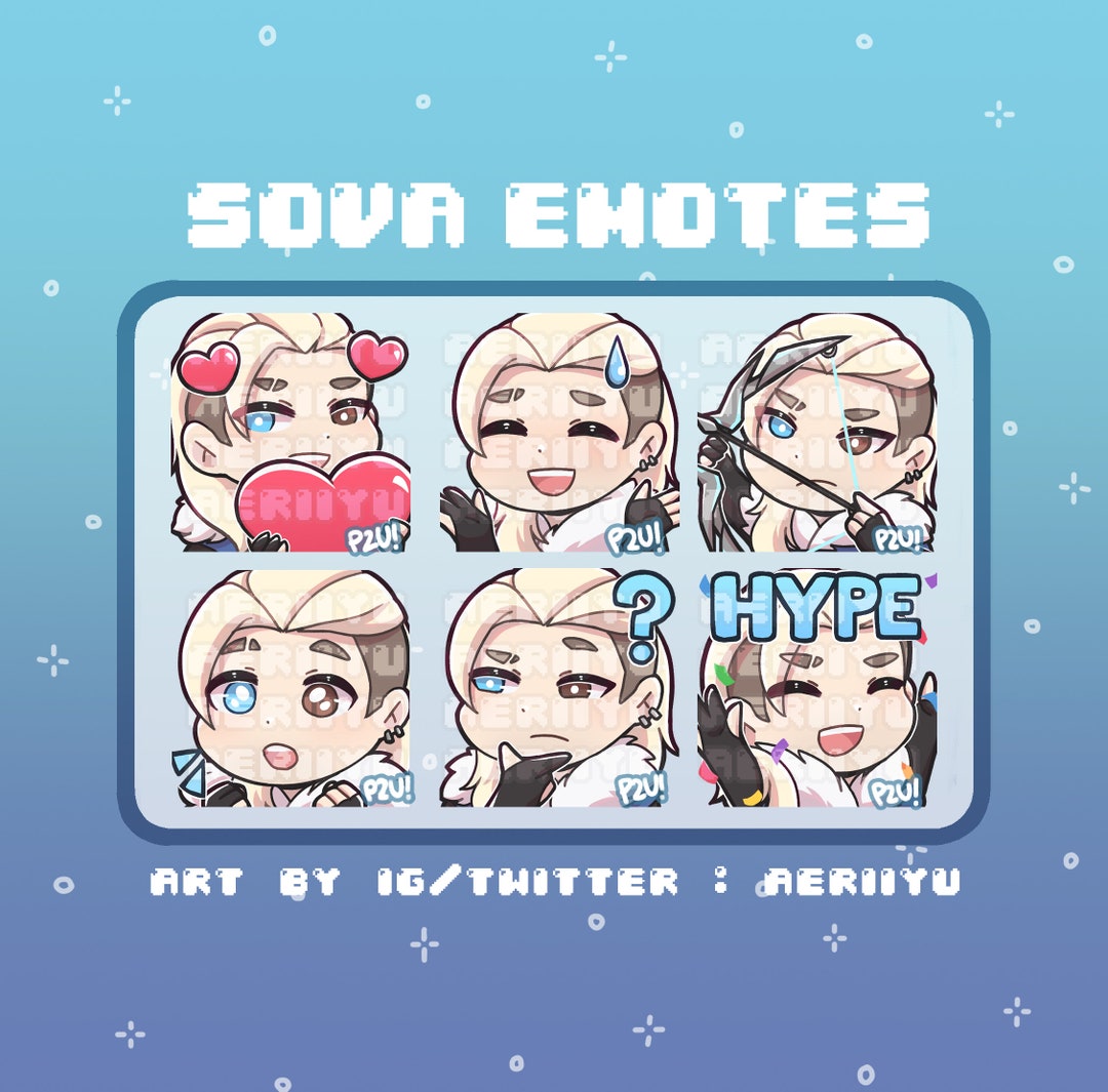 Sova Emotes - Etsy