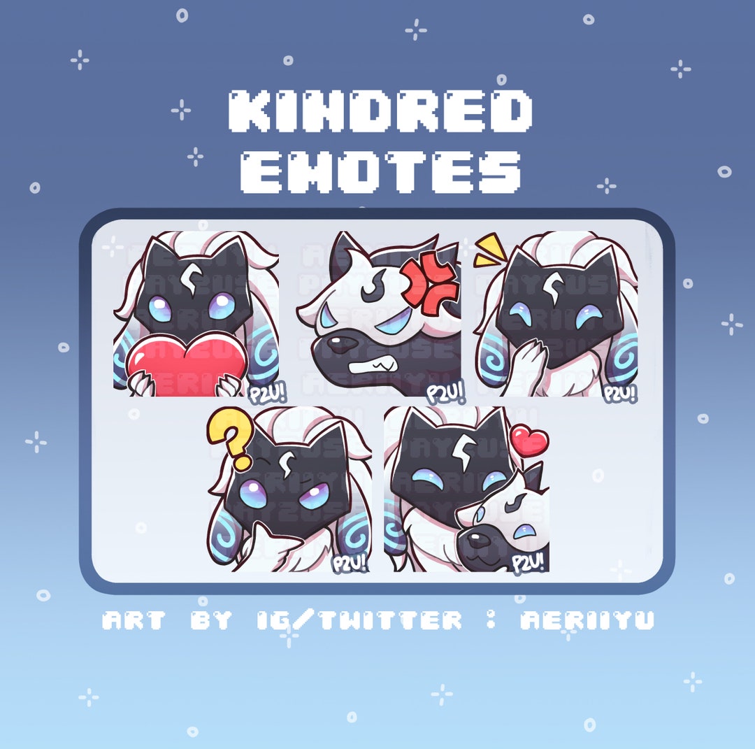Kindred Emotes - Etsy
