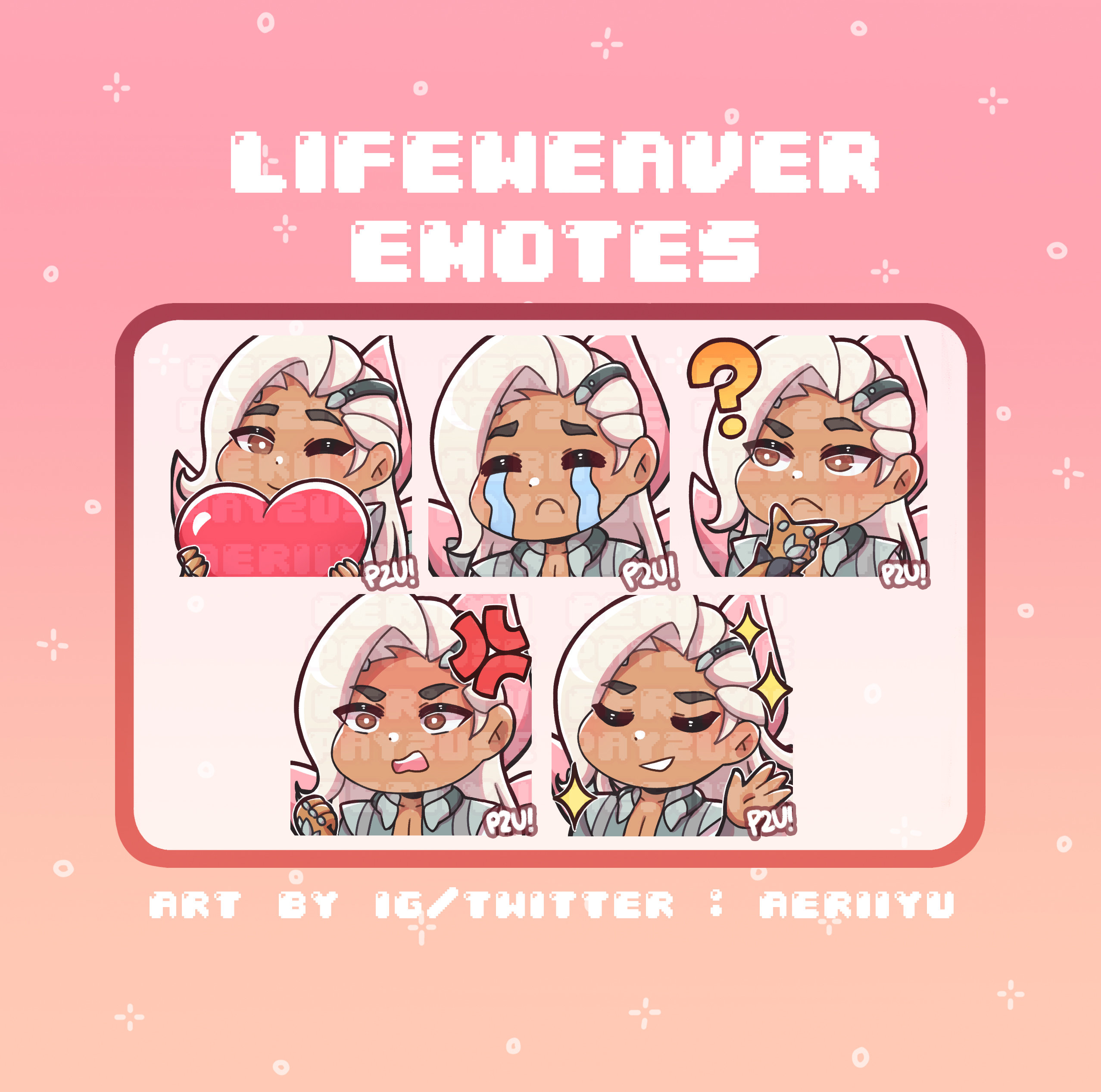 Lifeweaver Emotes - Etsy