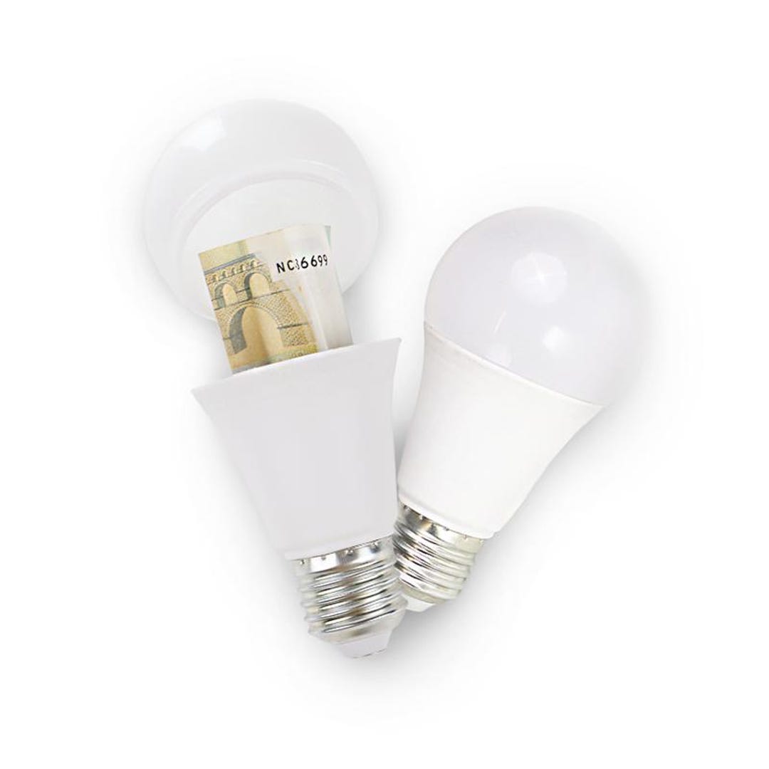 Secret Stash Light Bulb Diversion Safe: Hidden Storage Container - Etsy