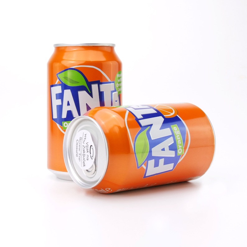 Diversion Safe Fanta Fake Soda Can Hidden Secret Storage Home Security ...