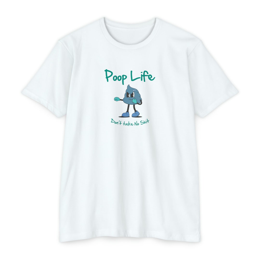 Fighting Poop Life Unisex CVC Jersey T-shirt - Etsy