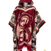 Batman Gotham Alpaca Poncho. Handcrafted With Premium Alpaca Wool That ...