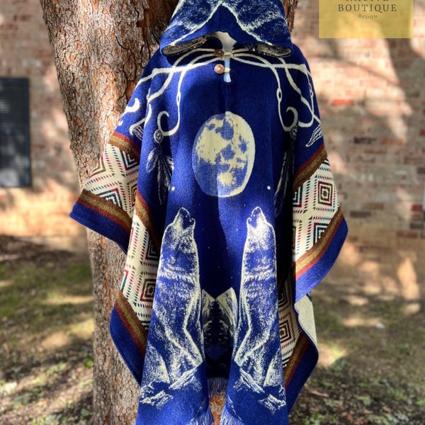 Native American Poncho - Etsy