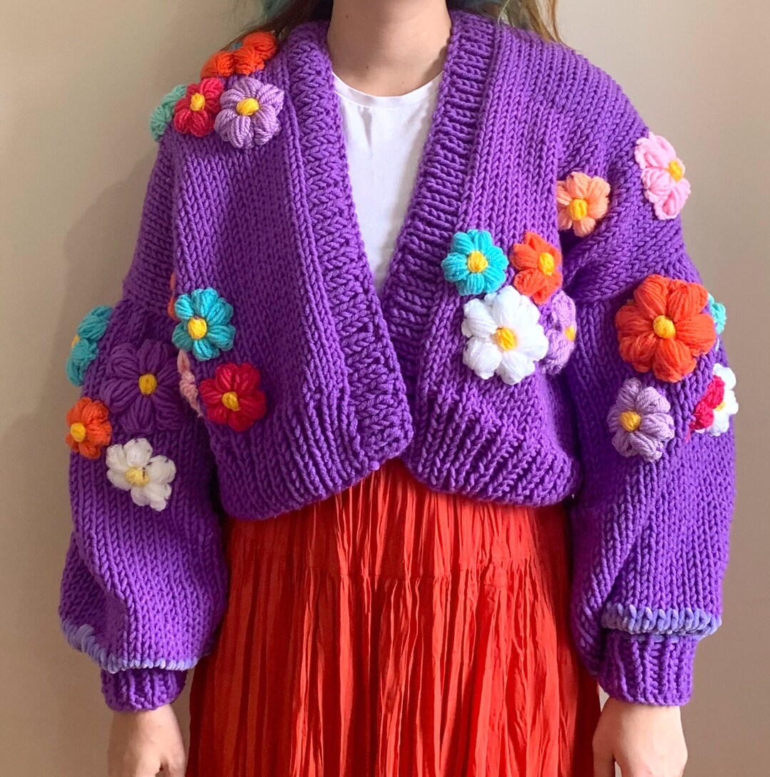 Rapunzel’s Hair Tangled Inspired Cardigan, Flower Sweater, Rapunzel ...