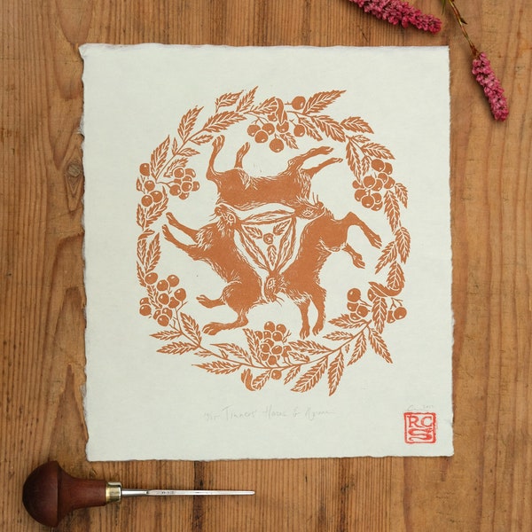 Three Hares - Etsy UK