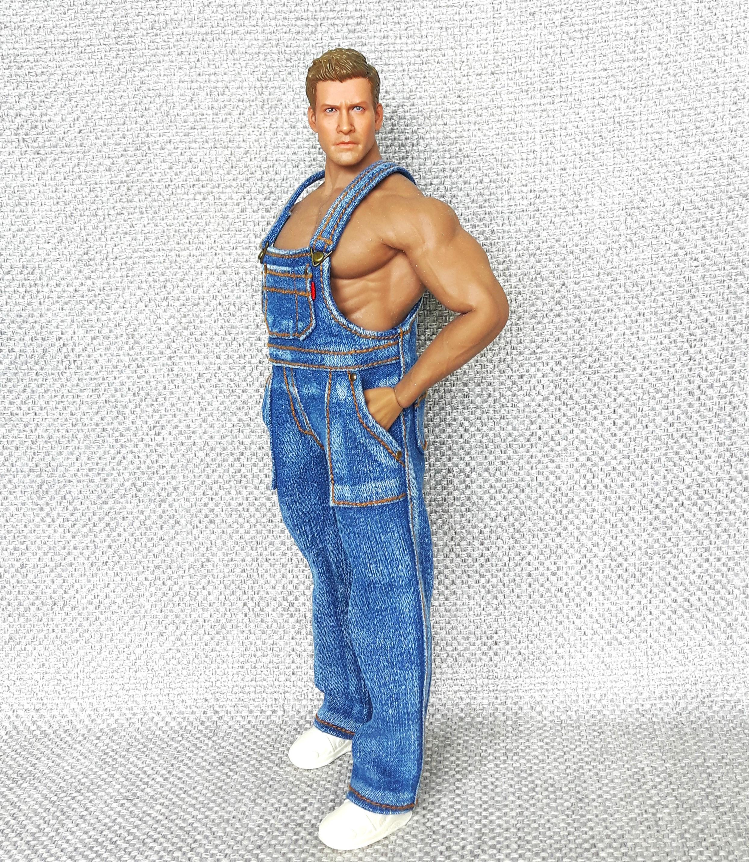 Phicen Tbleague 1/6 Male Denim Overalls M34 M33 M35 - Etsy