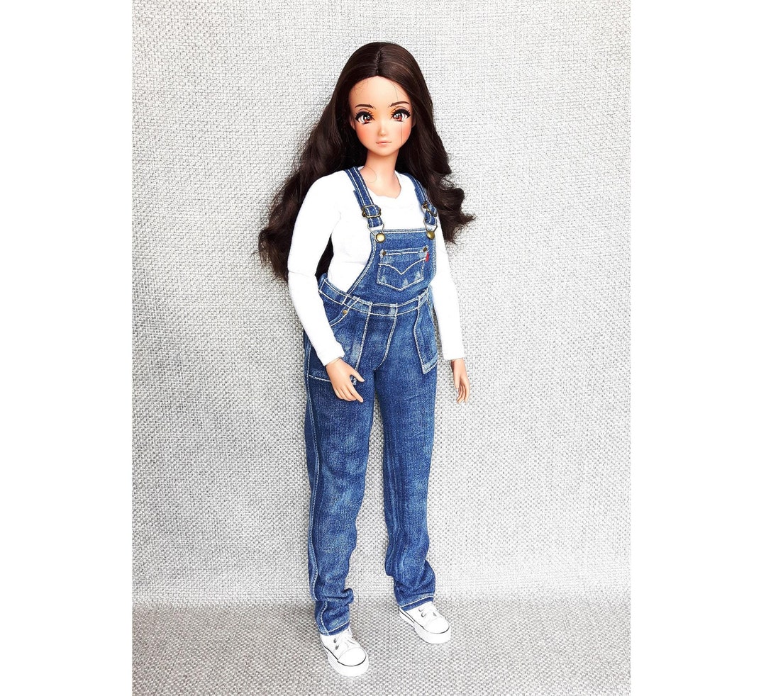 Smart Doll Pear Body Denim Overalls. - Etsy