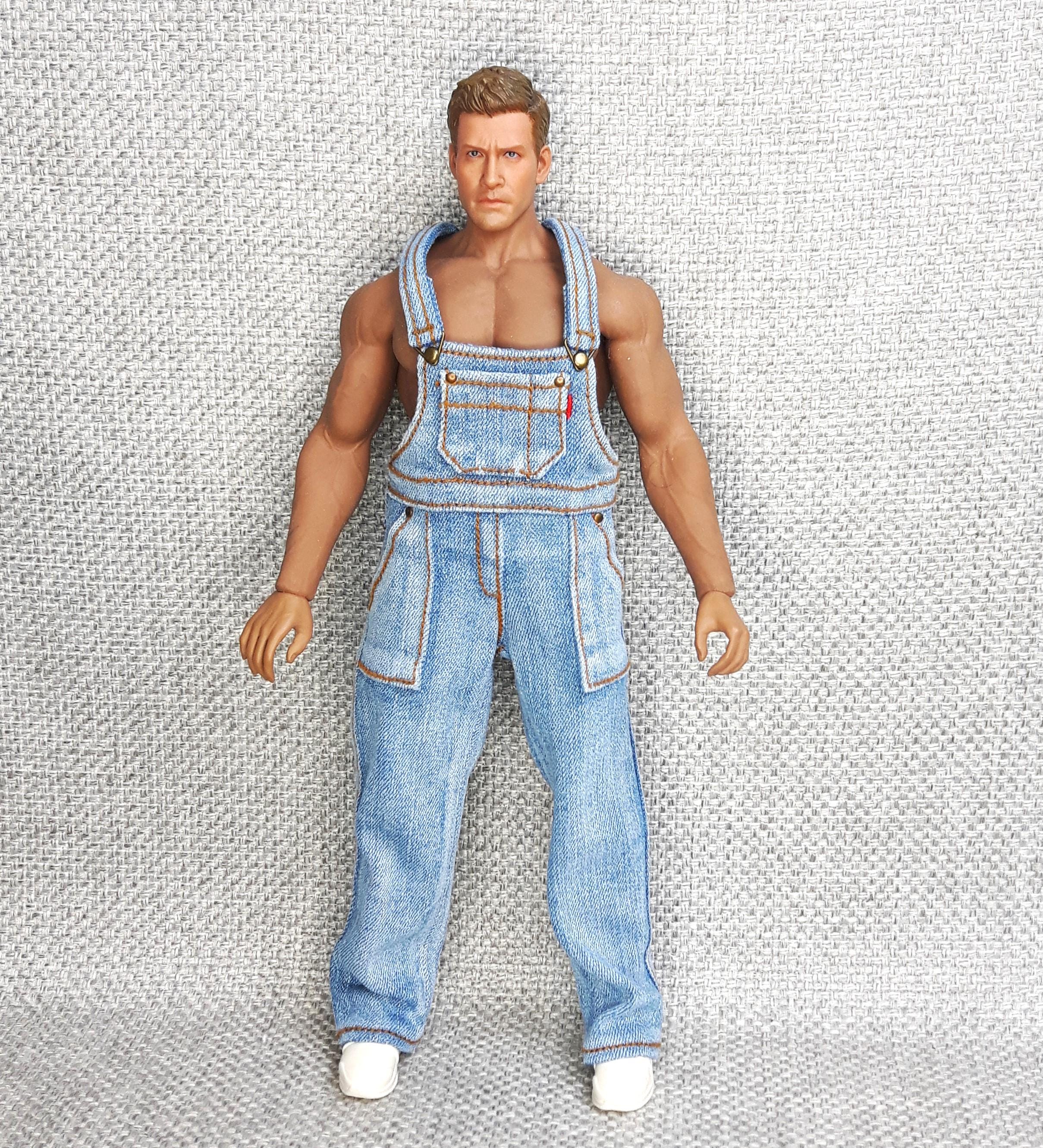 Phicen Tbleague 1/6 Male Denim Overalls M34 M33 M35 - Etsy