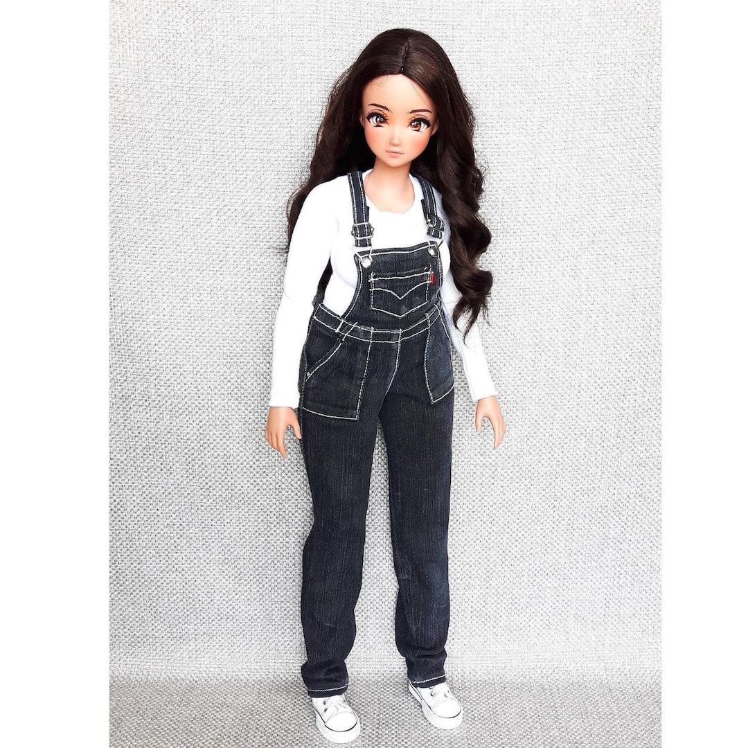 Smart Doll Pear Body Denim Overalls. - Etsy