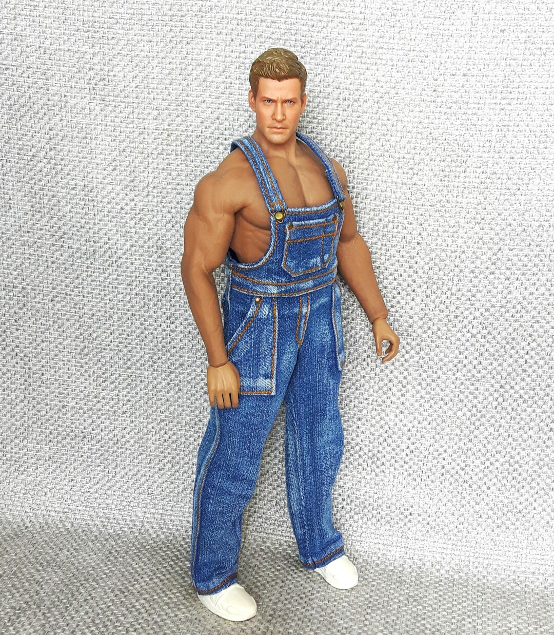 Phicen Tbleague 1/6 Male Denim Overalls M34 M33 M35 - Etsy