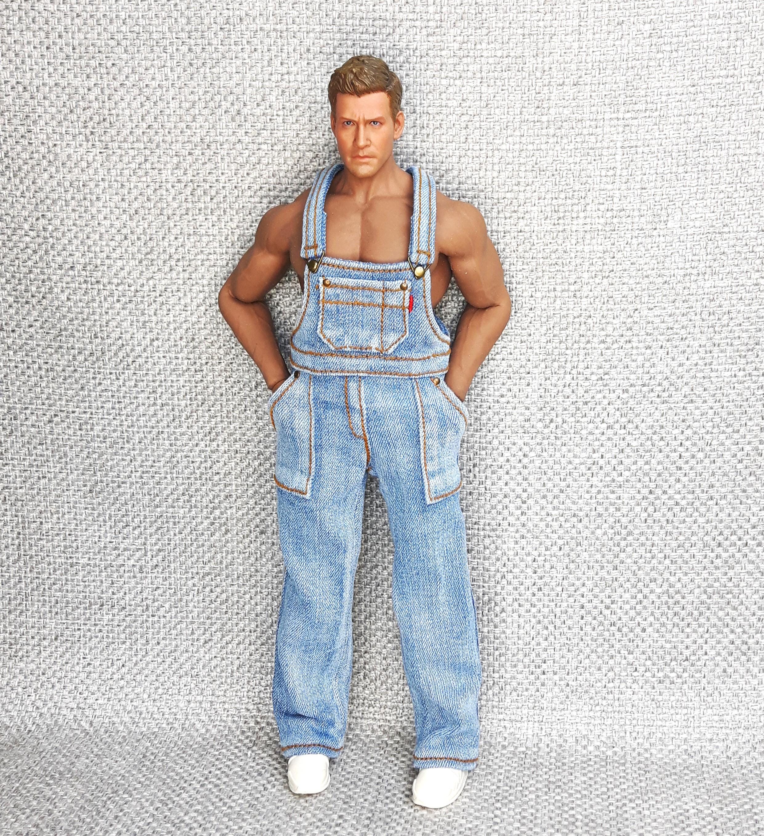 Phicen Tbleague 1/6 Male Denim Overalls M34 M33 M35 - Etsy