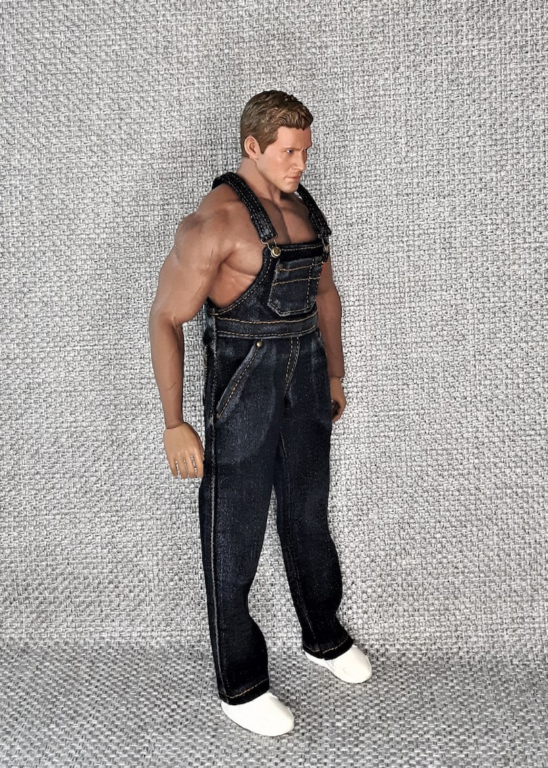 Phicen Tbleague 1/6 Male Denim Overalls M34 M33 M35 - Etsy