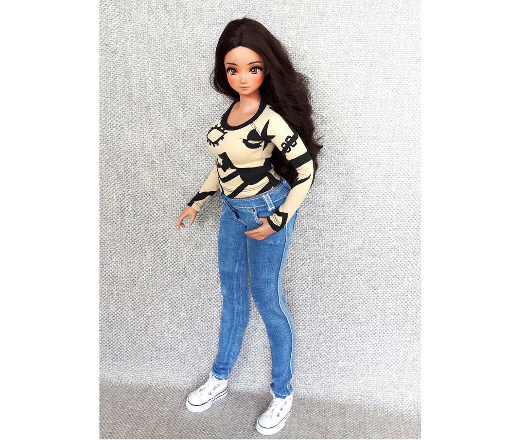 Smart Doll Pear Body Jeans or T-short - Etsy