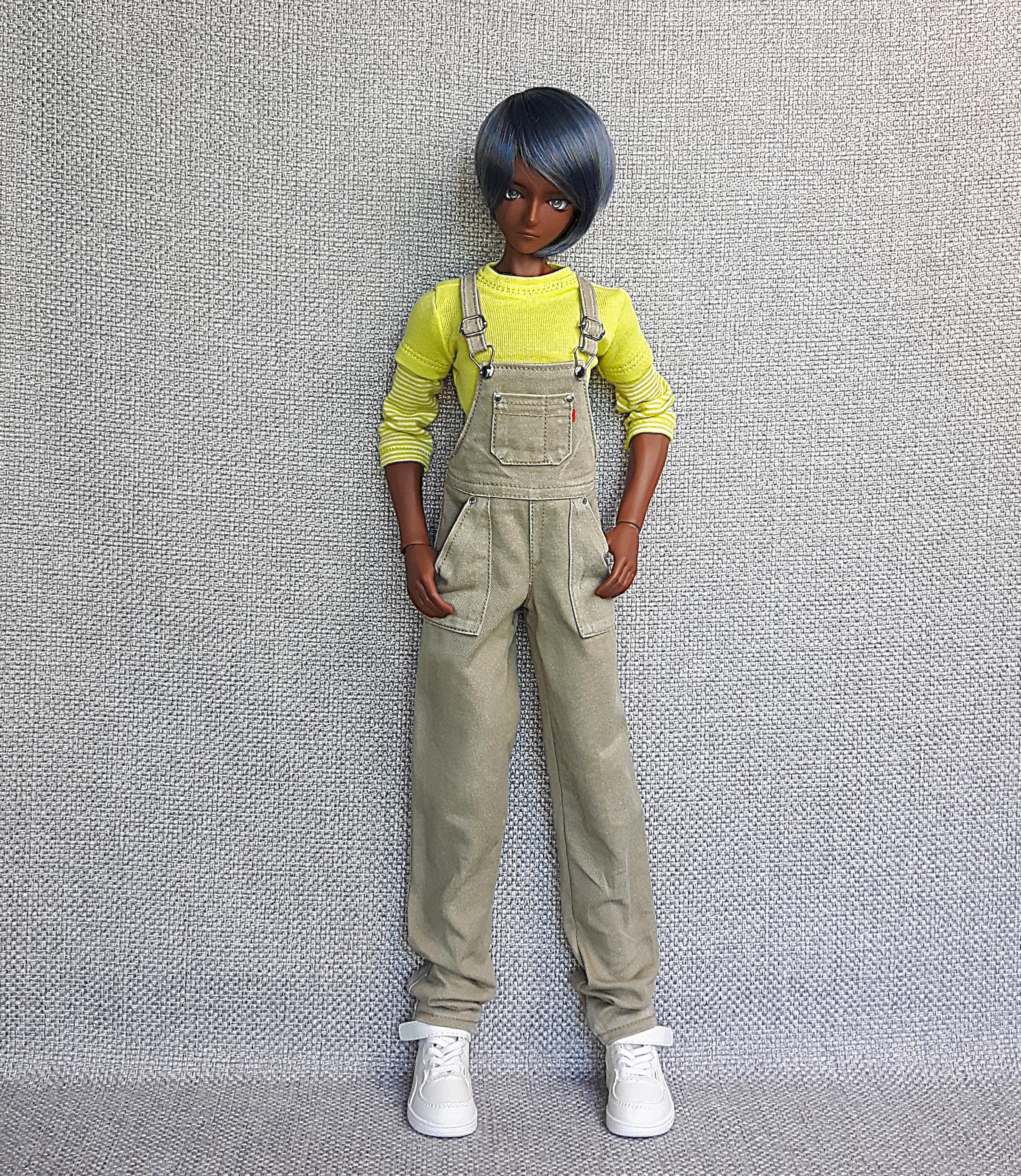 Smart Doll Boy Overalls - Etsy