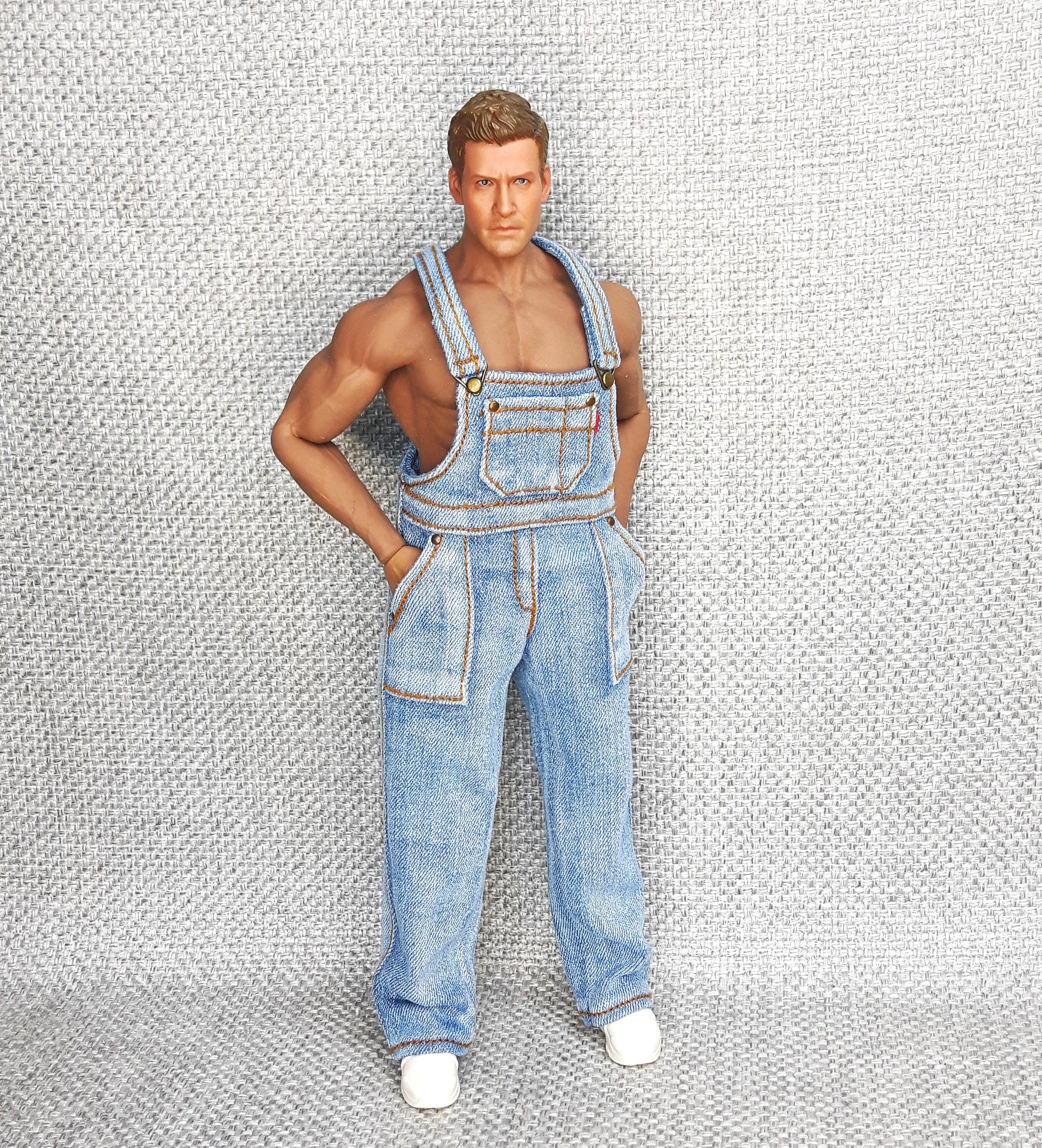 Phicen Tbleague 1/6 Male Denim Overalls M34 M33 M35 - Etsy