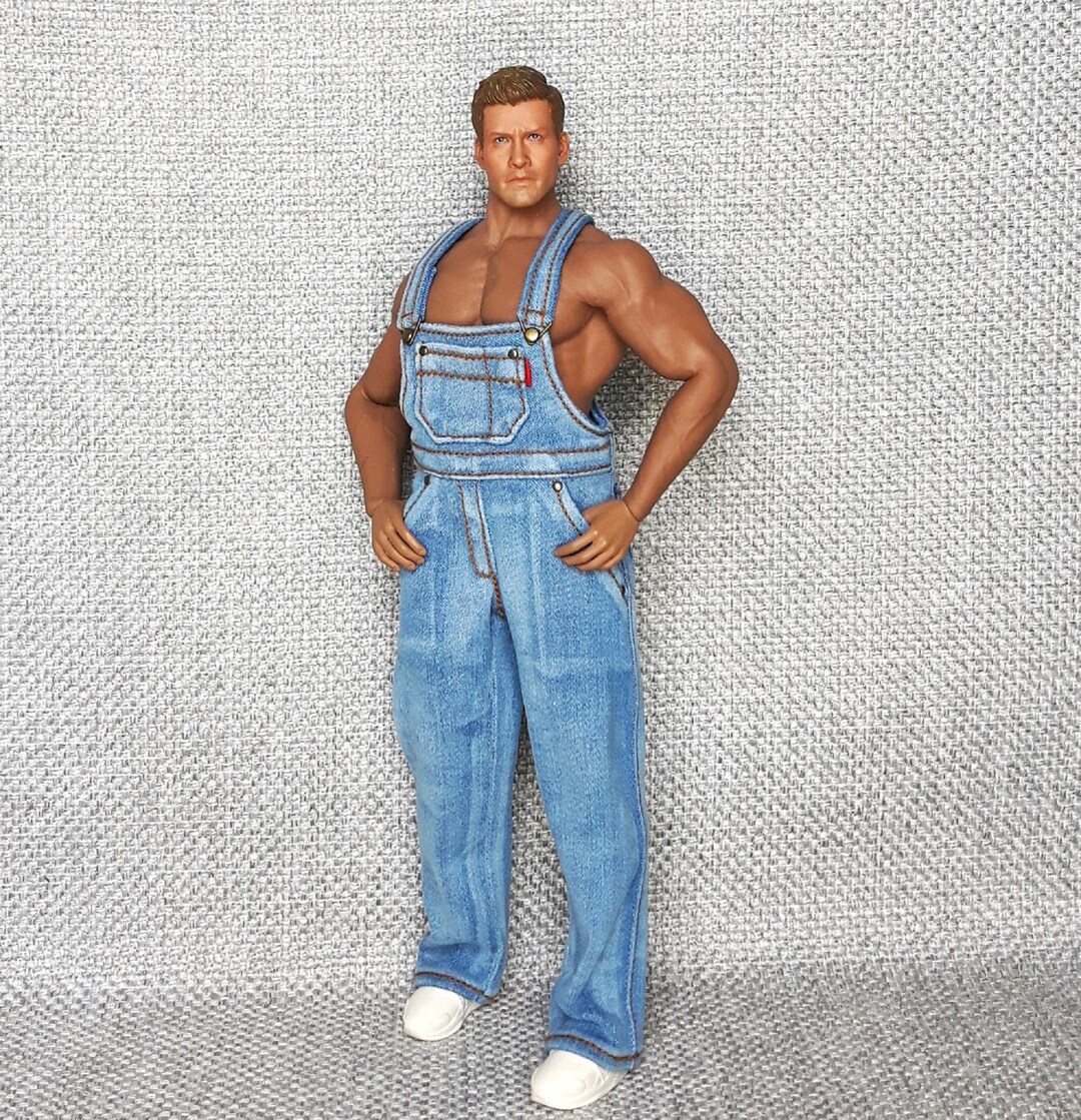 Phicen Tbleague 1/6 Male Denim Overalls M34 M33 M35 - Etsy