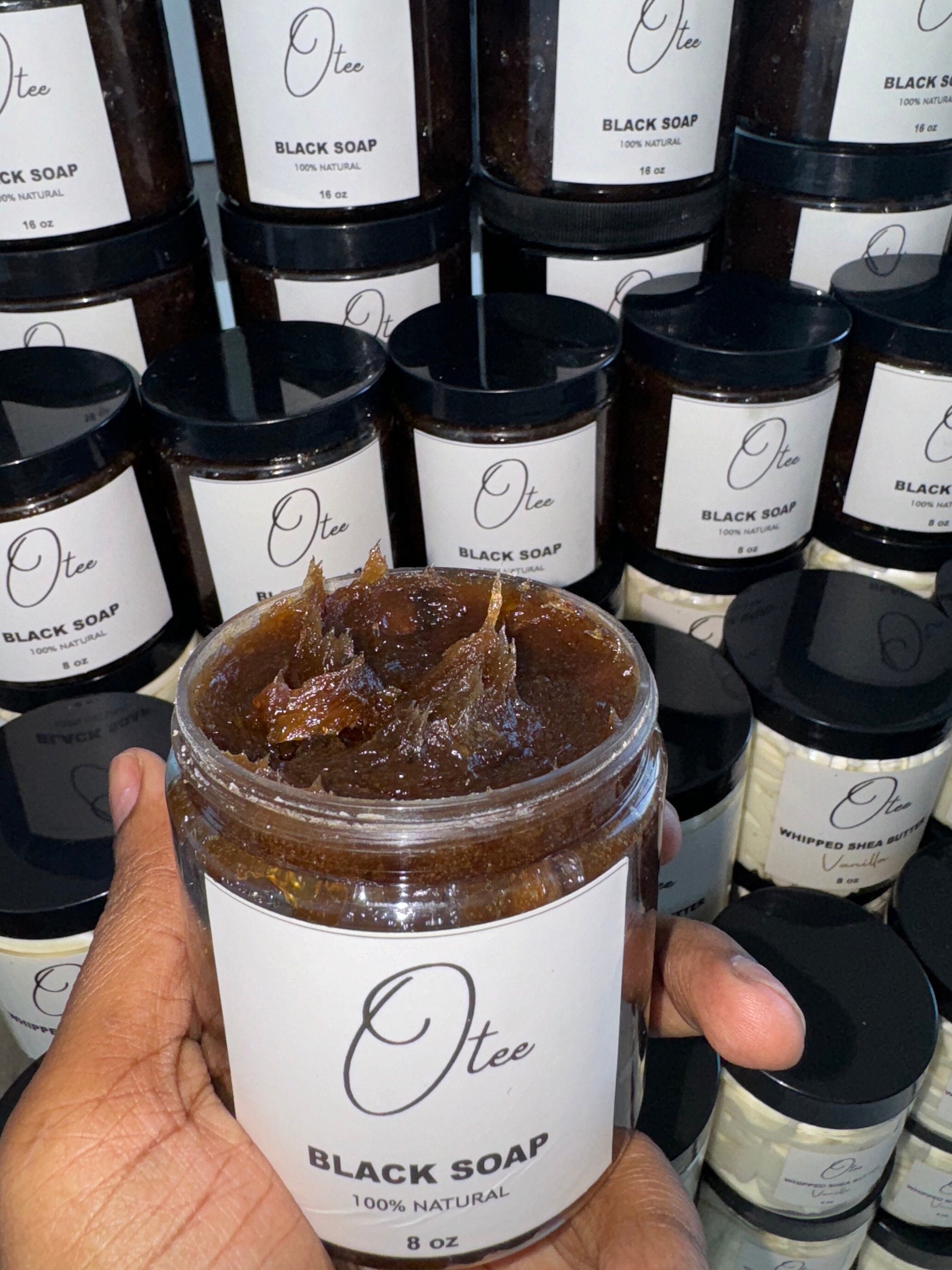 Black Soap 200g - Etsy