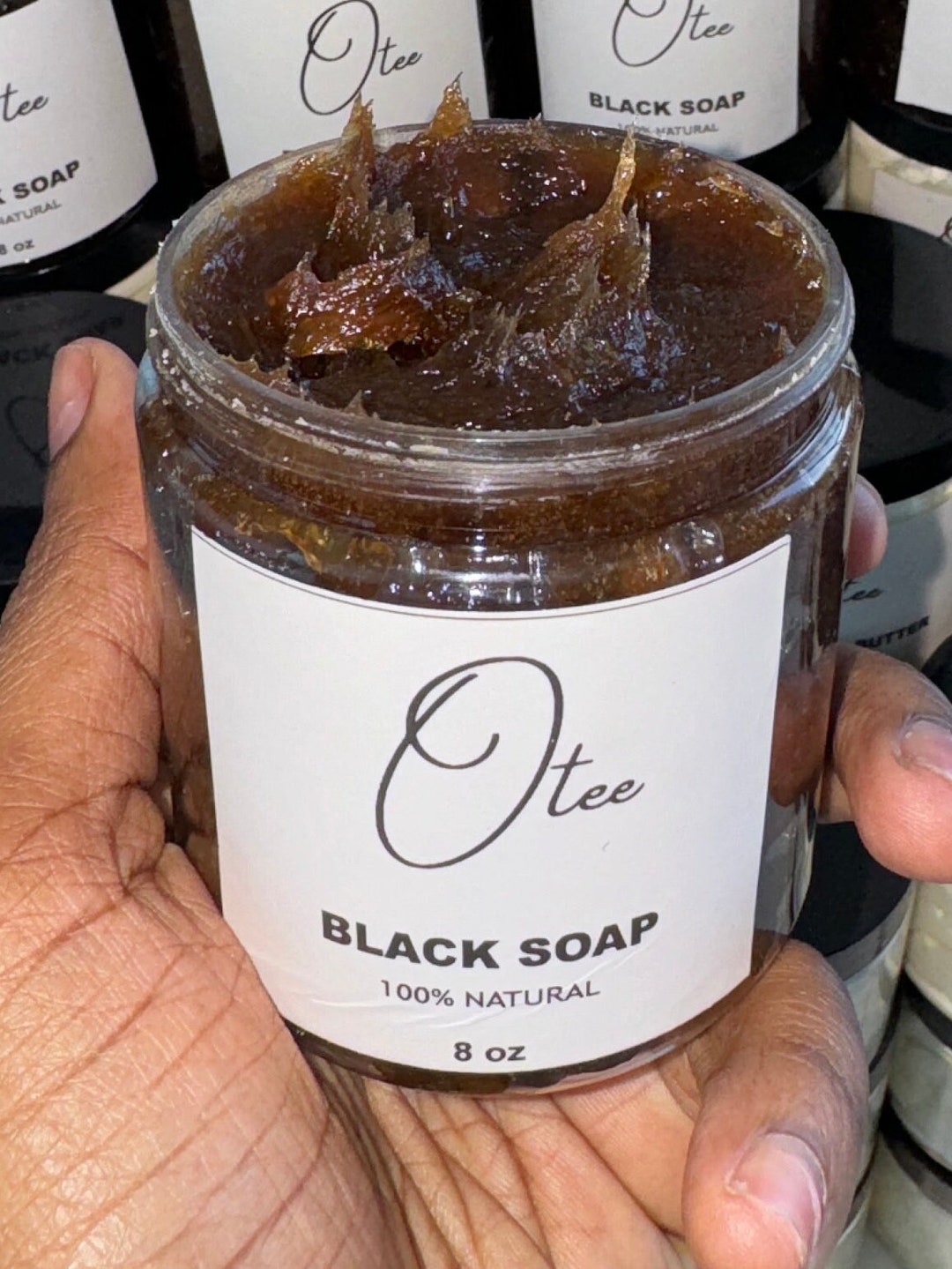 Black Soap 200g - Etsy