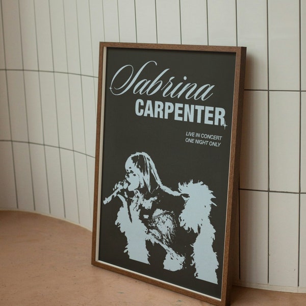 Sabrina Carpenter Wall Art - Etsy
