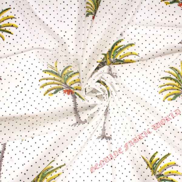 Palm Tree Fabric - Etsy
