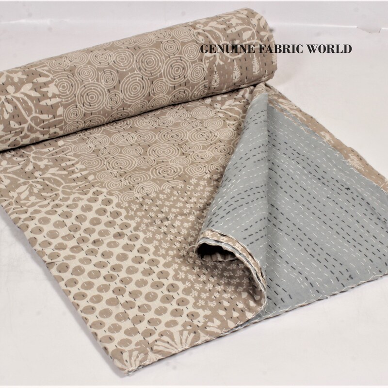 Neutral Quilt - Etsy