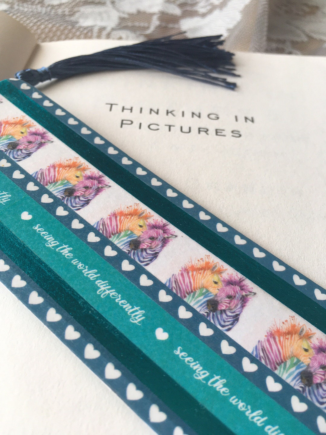 Beaded Tassel Bookmark Autism Advocacy and Awareness Autism - Etsy UK