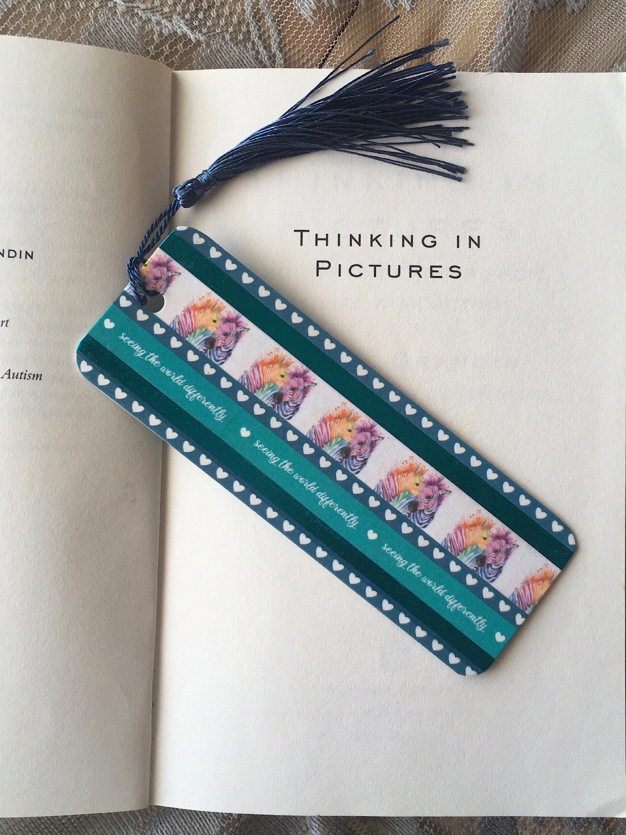Beaded Tassel Bookmark Autism Advocacy and Awareness Autism - Etsy UK