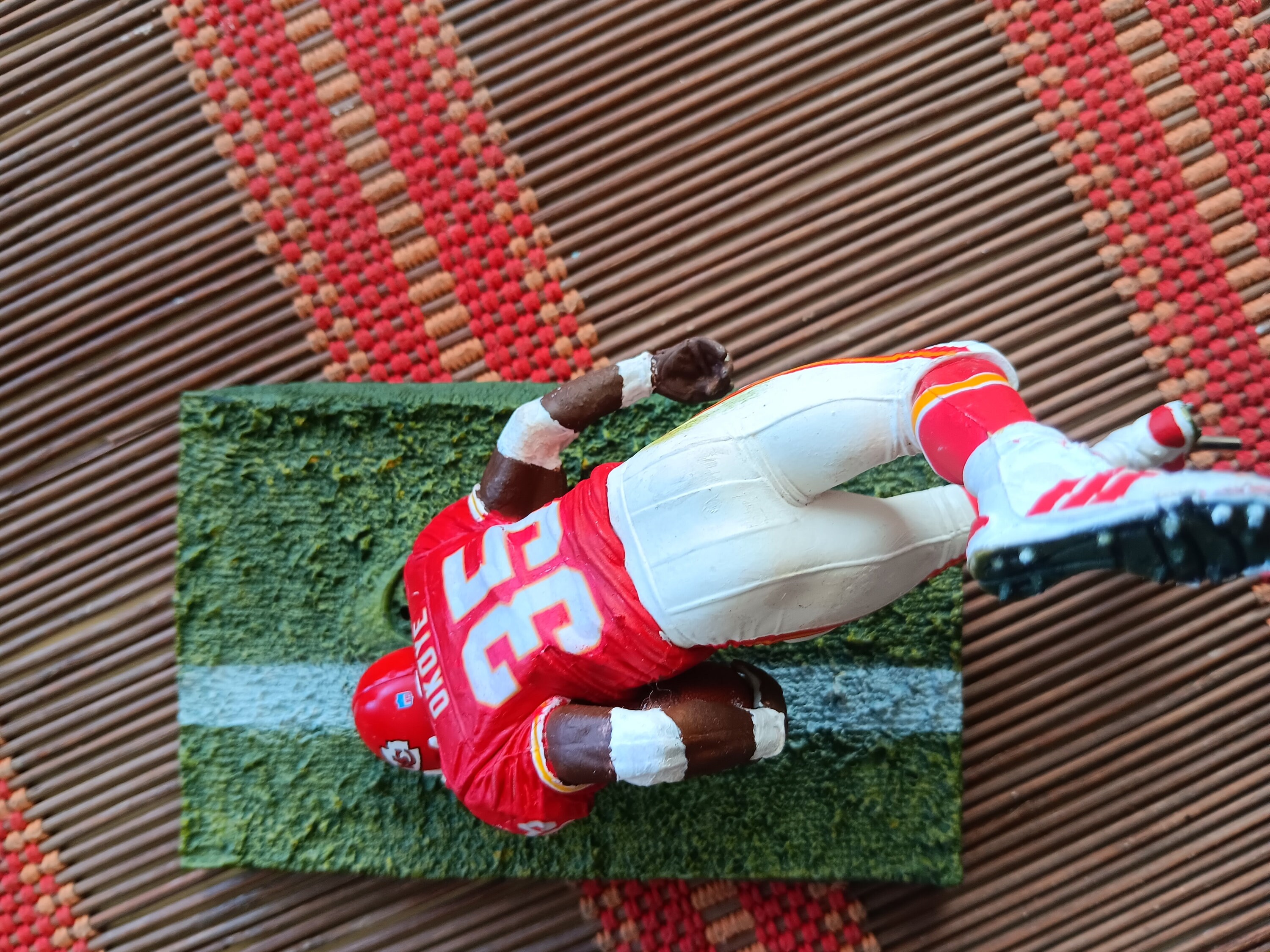 CUSTOM MCFARLANE NFL Figures (chiefs): Allen, Montana, Okoye, Thomas ...