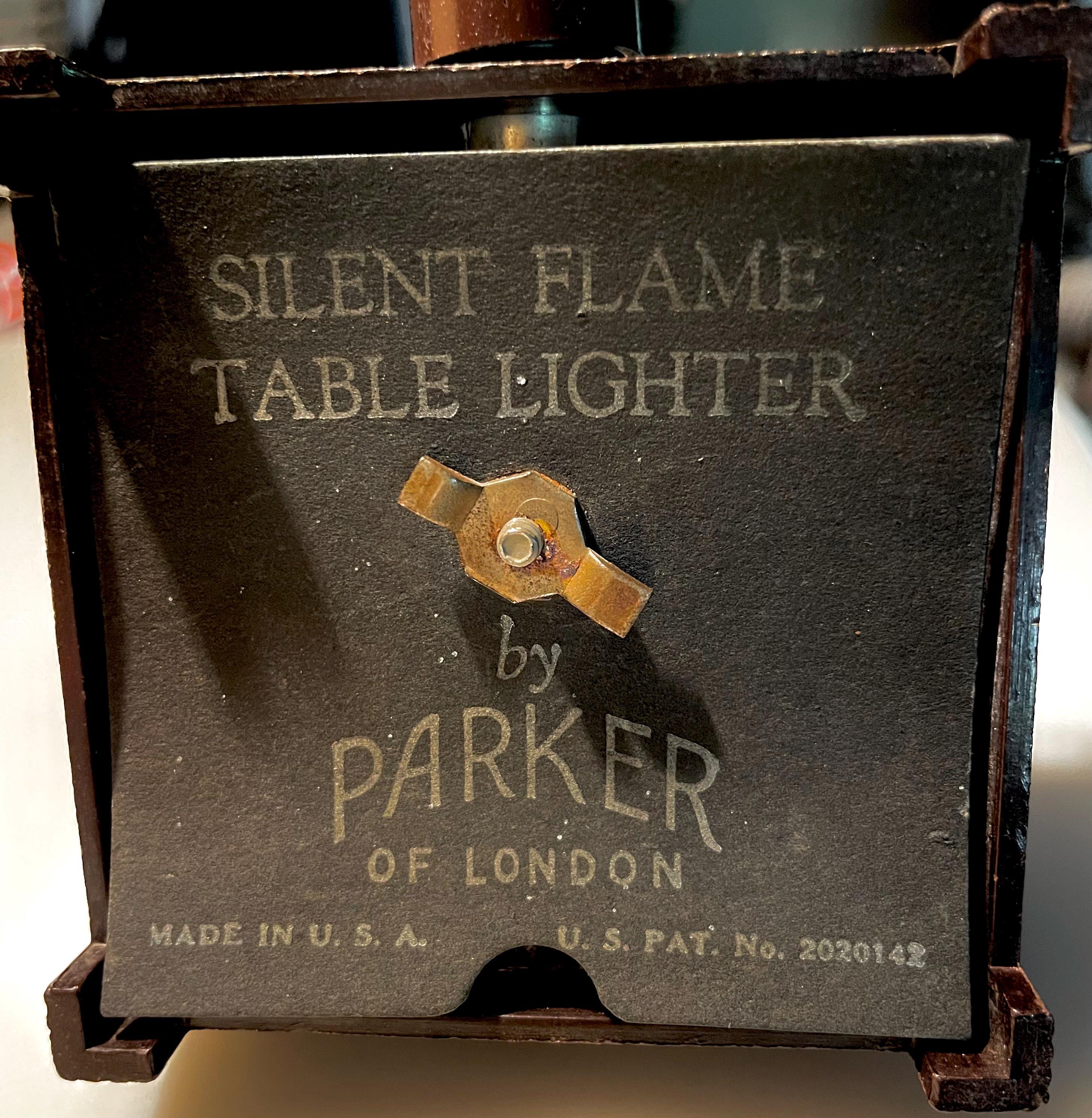 1930s ART DECO BAKELITE and Chrome Silent Flame Table Lighter, Made in ...