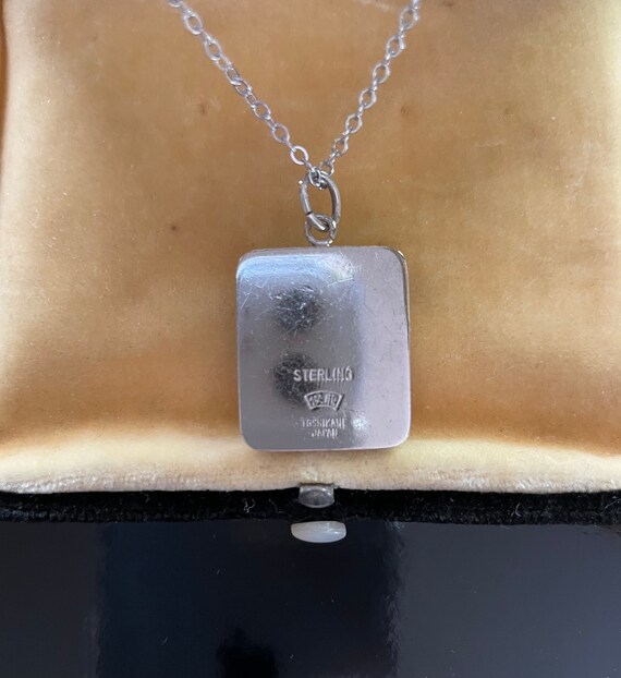 RARE VINTAGE TOSHIKANE Porcelain Pendant, Japan - Gem