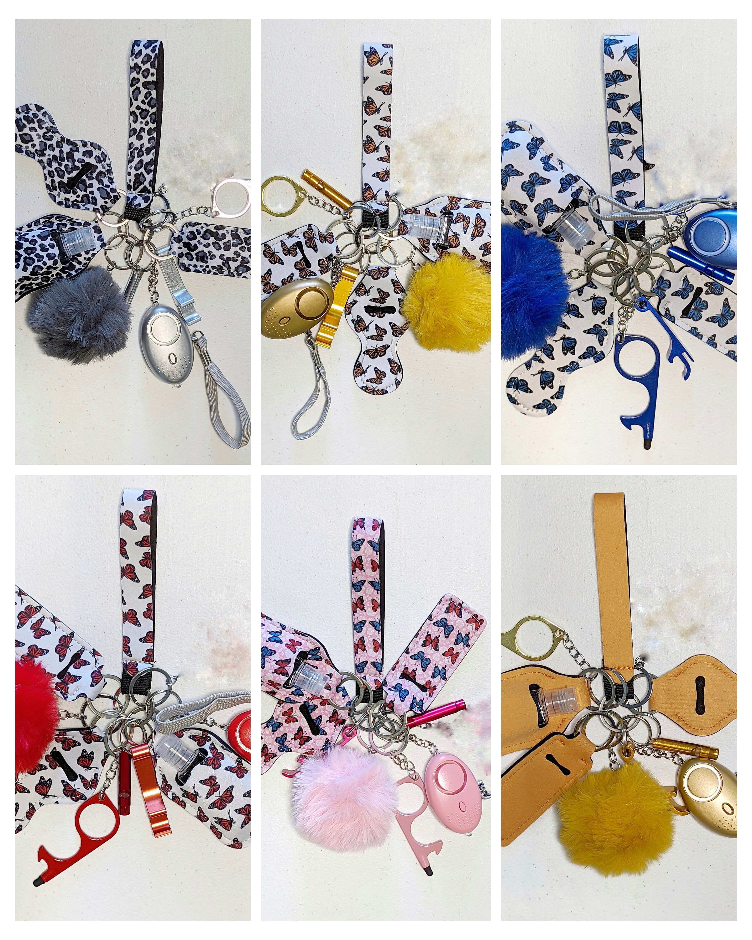 Safety Keychain for Women, Safety Keychain With Alarm, Safety Whistle ...