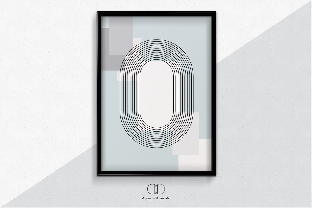 Number Zero Print | Number 0 | Line Wall Art | Printable Number Art ...