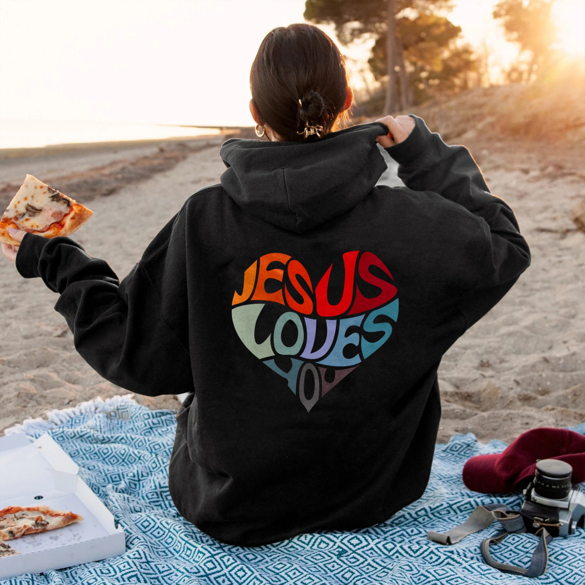 Jesus Loves You Hoodie Aesthetic Hoodie Vsco Hoodie Love Etsy