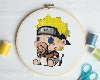 Naruto Cross Stitch | Etsy